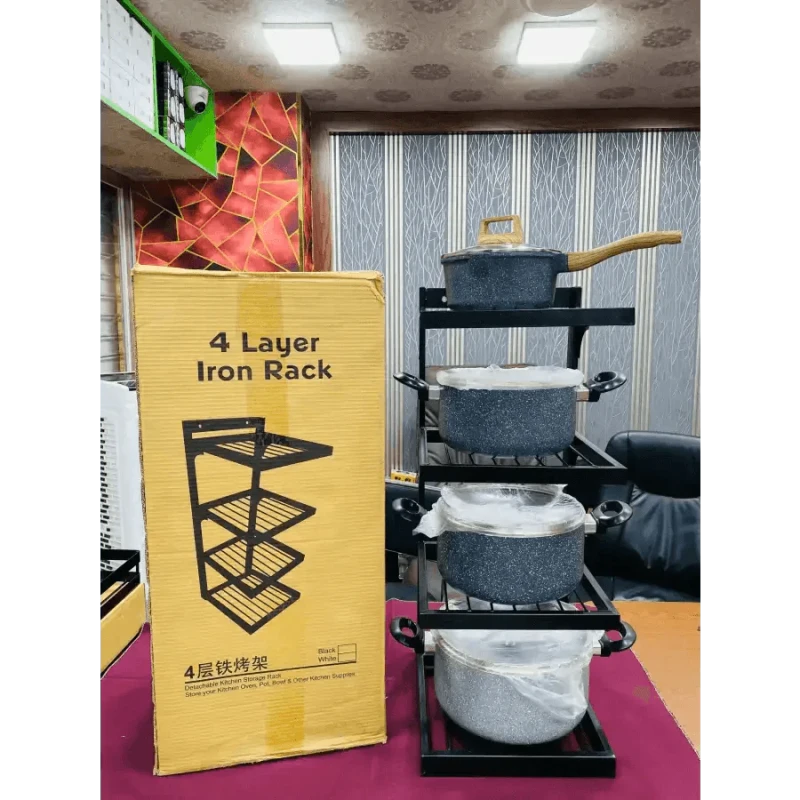 Bvaly - 4 Layer Iron Rack
